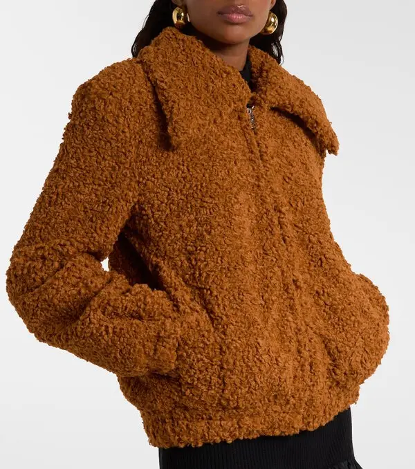 PATOU Pumpkin Spice Bomber Jacket - Orange