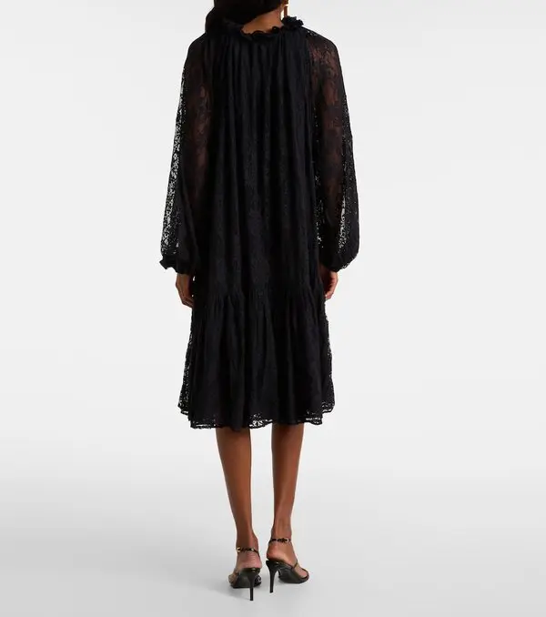 PATOU Lace Midi Dress