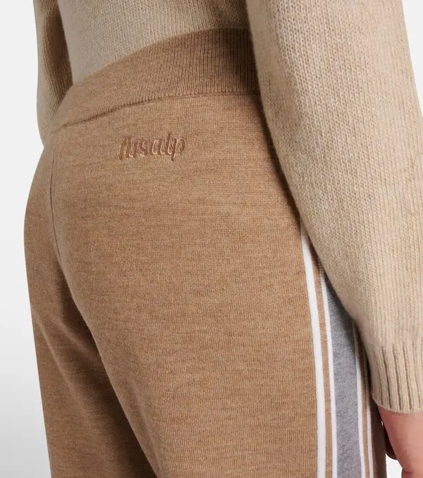 Fusalp Benada Striped Wool-blend Straight Pants