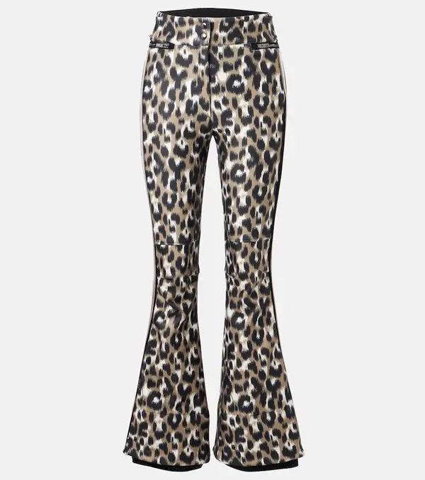 Fusalp Elancia Leopard-print Ski Pants - Multicoloured