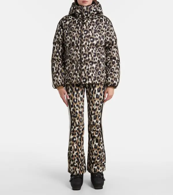 Fusalp Elancia Leopard-print Ski Pants - Multicoloured