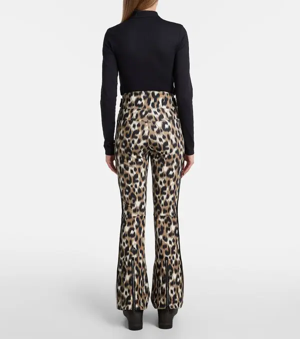 Fusalp Elancia Leopard-print Ski Pants - Multicoloured