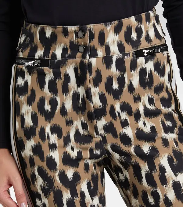 Fusalp Elancia Leopard-print Ski Pants - Multicoloured