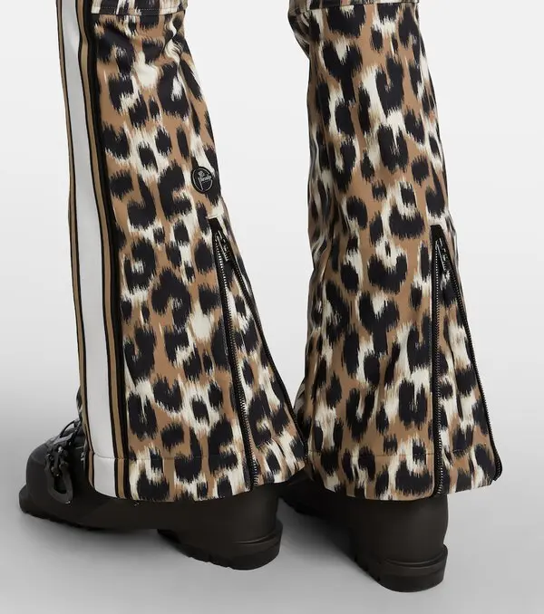 Fusalp Elancia Leopard-print Ski Pants - Multicoloured