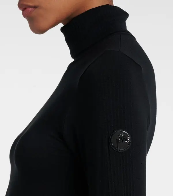 Fusalp Alisier Technical Turtleneck Sweater - Black