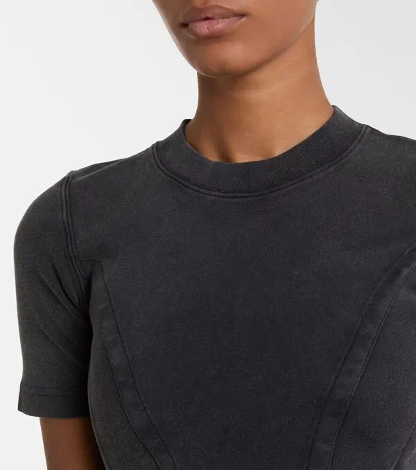 Balenciaga Cotton Jersey T-shirt - Black