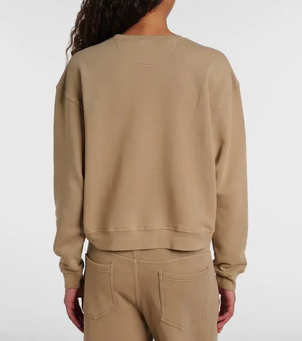 NILI LOTAN Gortana Cotton Sweatshirt - Beige
