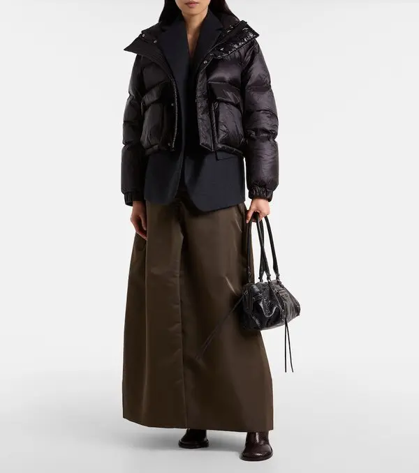 Sacai Layered Wool Down Jacket