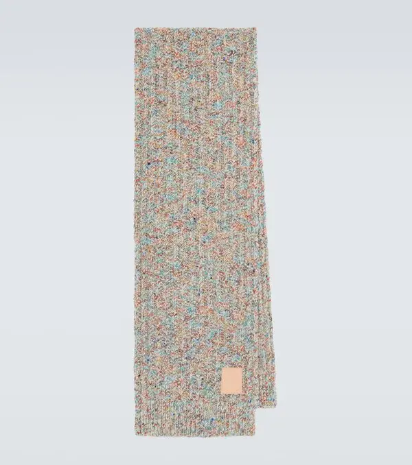 Loewe Wool And Cashmere-blend Scarf