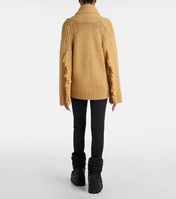 Goldbergh Nora Intarsia Wool-blend Cardigan