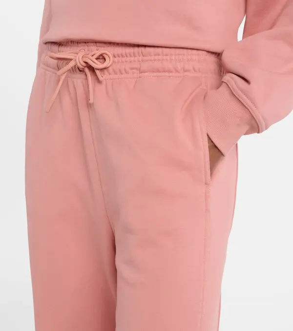 Adidas By Stella McCartney Cotton Sweatpants - Pink