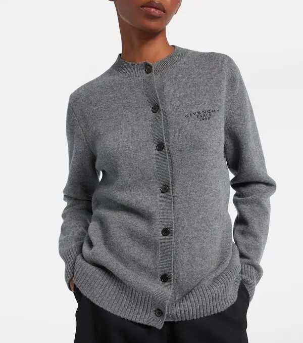 Givenchy Wool And Cashmere Cardigan