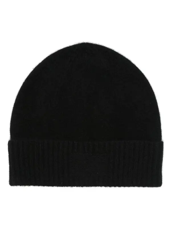 Guest In Residence Rib Cuff Beanie - Black
