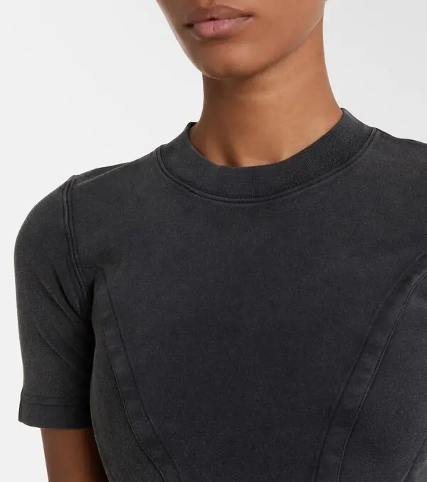 Balenciaga Cotton Jersey T-shirt - Black
