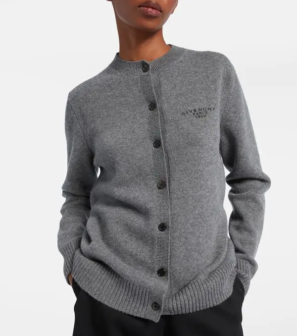 Givenchy Wool And Cashmere Cardigan