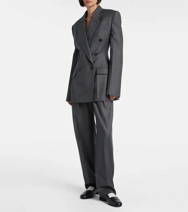 Givenchy Double-breasted Wool Blazer