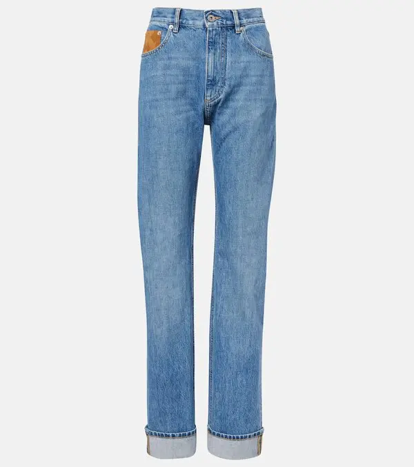 Bottega Veneta High-rise Straight Jeans