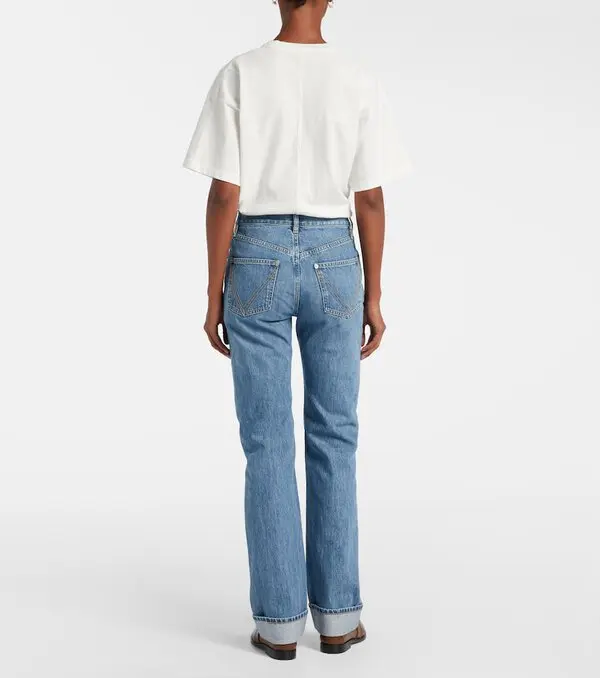 Bottega Veneta High-rise Straight Jeans