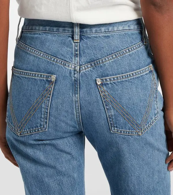 Bottega Veneta High-rise Straight Jeans