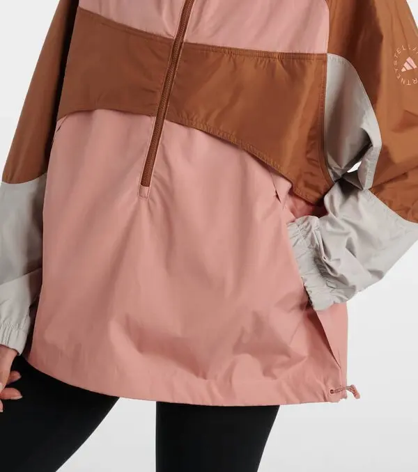 Adidas By Stella McCartney Colorblocked Technical Jacket
