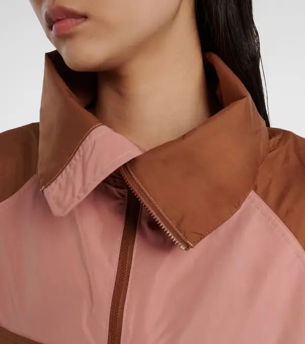 Adidas By Stella McCartney Colorblocked Technical Jacket