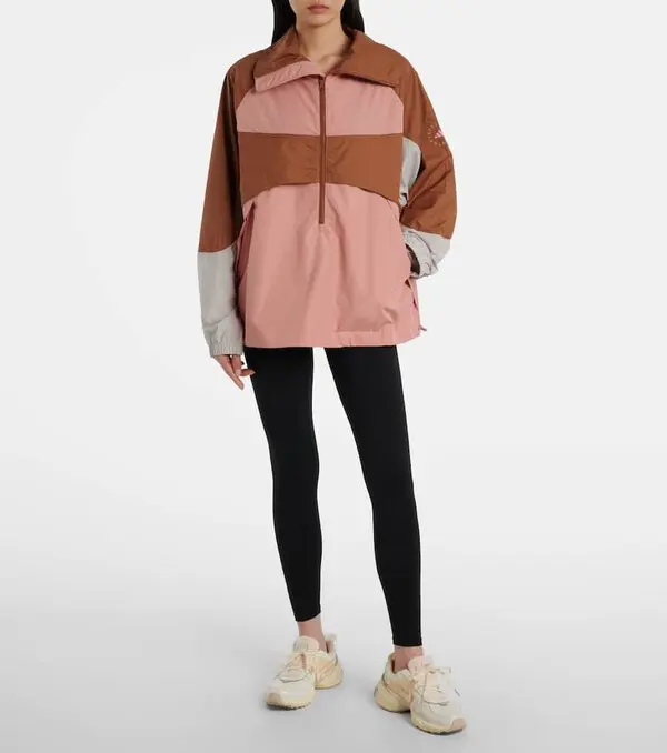 Adidas By Stella McCartney Colorblocked Technical Jacket