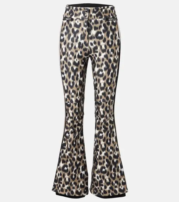 Fusalp Elancia Leopard-print Ski Trousers - Multicoloured