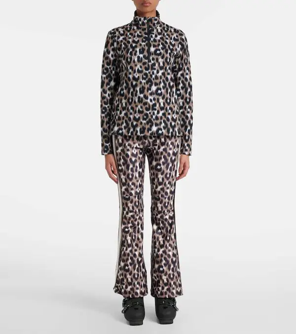 Fusalp Elancia Leopard-print Ski Trousers - Multicoloured