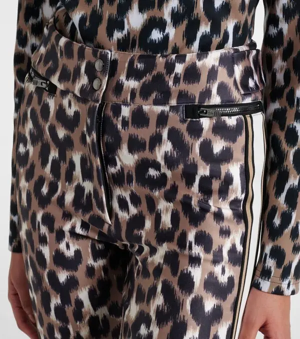 Fusalp Elancia Leopard-print Ski Trousers - Multicoloured