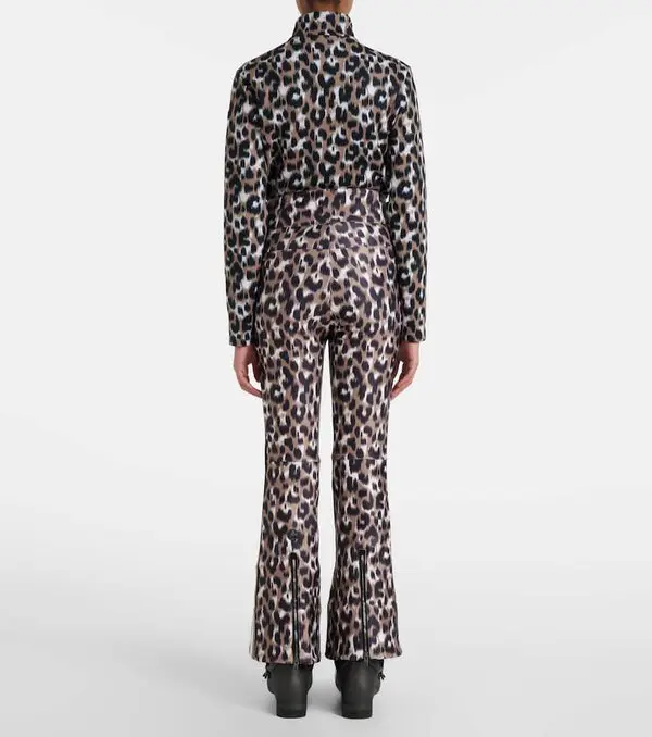 Fusalp Elancia Leopard-print Ski Trousers - Multicoloured