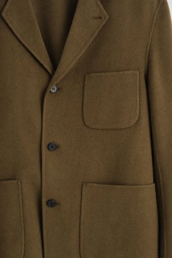 Cos Unstructured Double-faced Wool Blazer