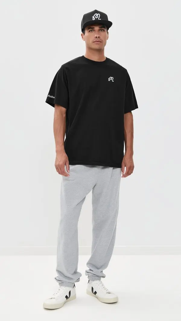 MALBON Bermuda Tee - Black