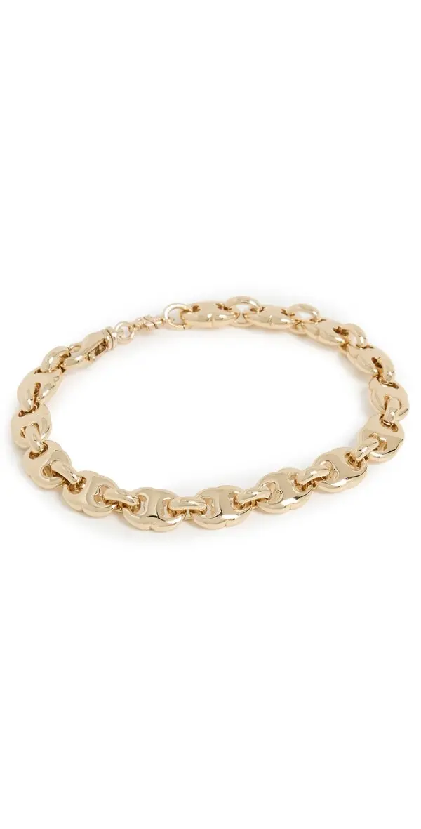 Tory Burch Delicate Gemini Link Bracelet - Light Brass