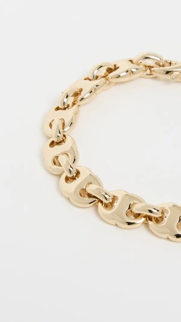 Tory Burch Delicate Gemini Link Bracelet - Light Brass