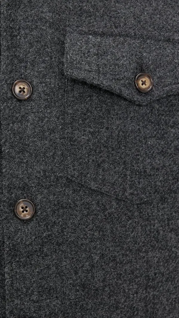 Portuguese Flannel Wool Field Shirt Jacket
