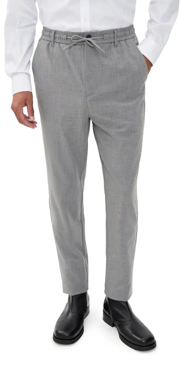 LES DEUX Como Tapered Textured Pants