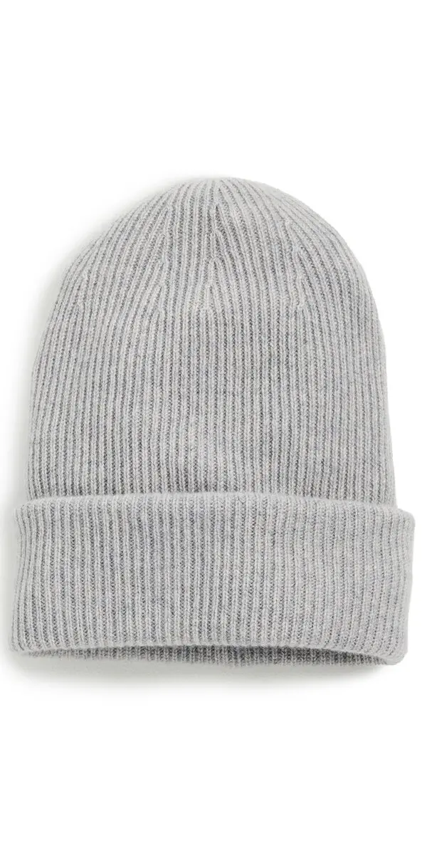 LISA YANG Stockholm Cashmere Beanie - Dove Grey
