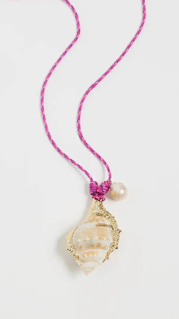 Maison Irem Shell Pendant Necklace