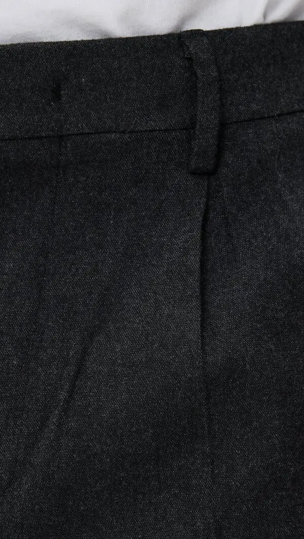 Nn07 Bill Relaxed Taper Trousers - Black Multi