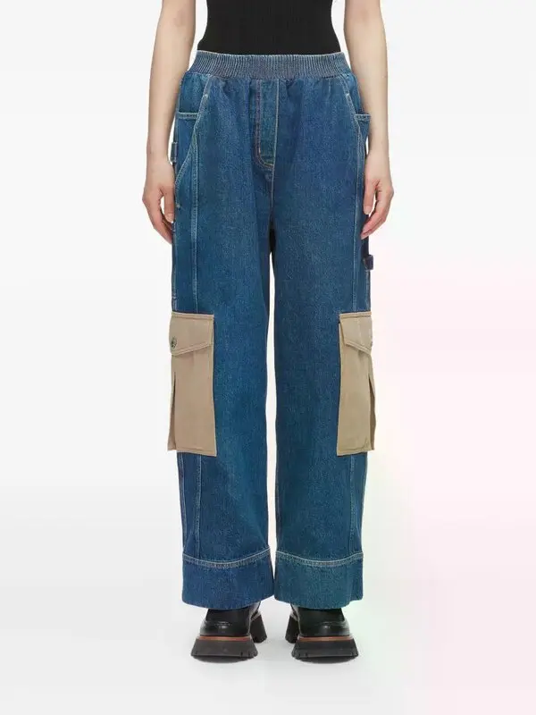 3.1 Phillip Lim Patchwork Multi-pocket Trousers