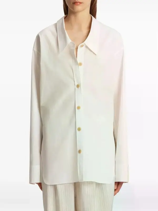 Khaite Herschel Buttoned Shirt - White