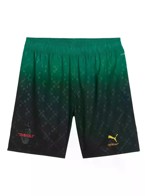 PUMA Ac Milan X Off-white Authentic Shorts - Black