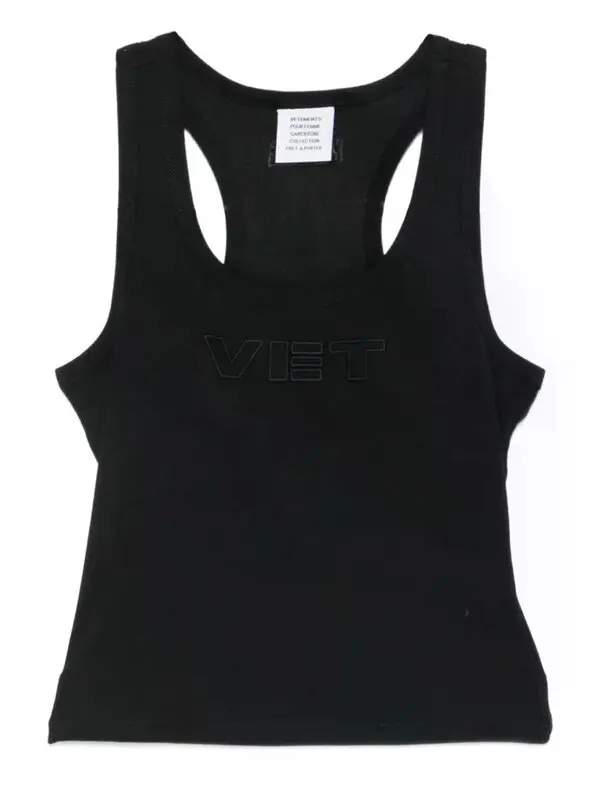 Vetements Logo-embroidered Tank Top