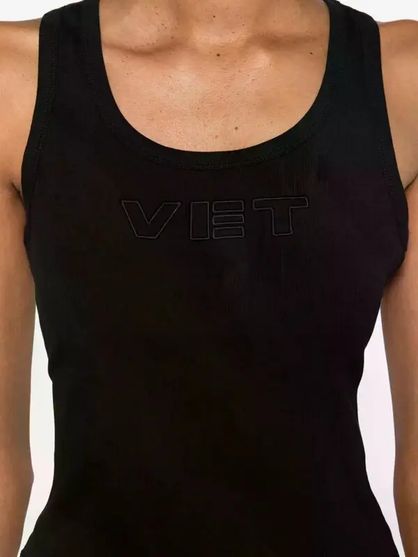 Vetements Logo-embroidered Tank Top