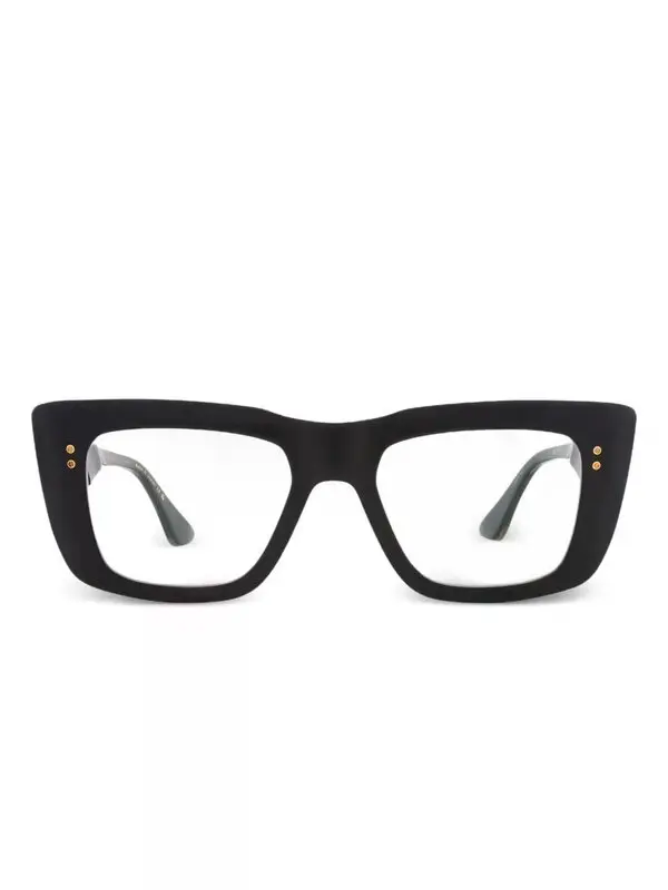 Dita Mahine Square Eyeglasses - Black