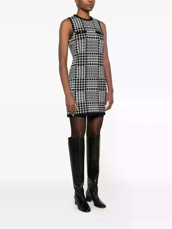 TWINSET Checked Mini Dress