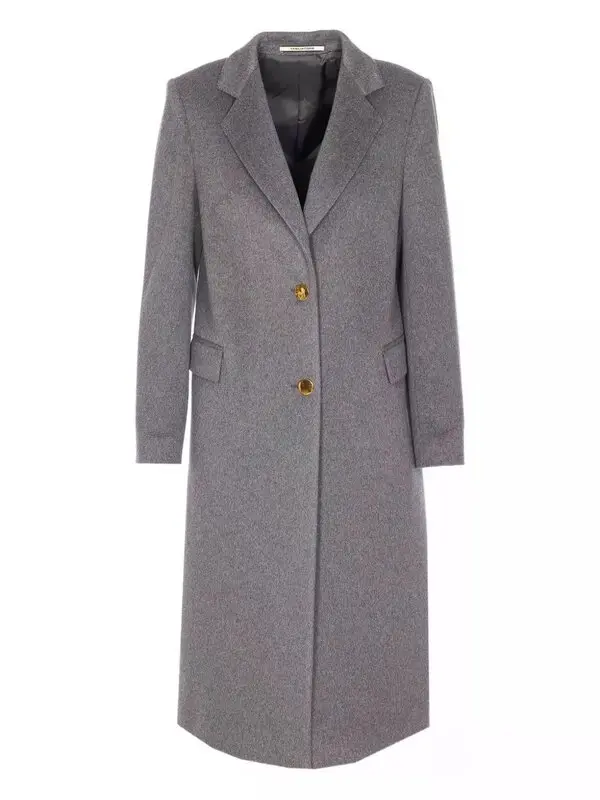 Tagliatore Buttoned Cashmere Coat