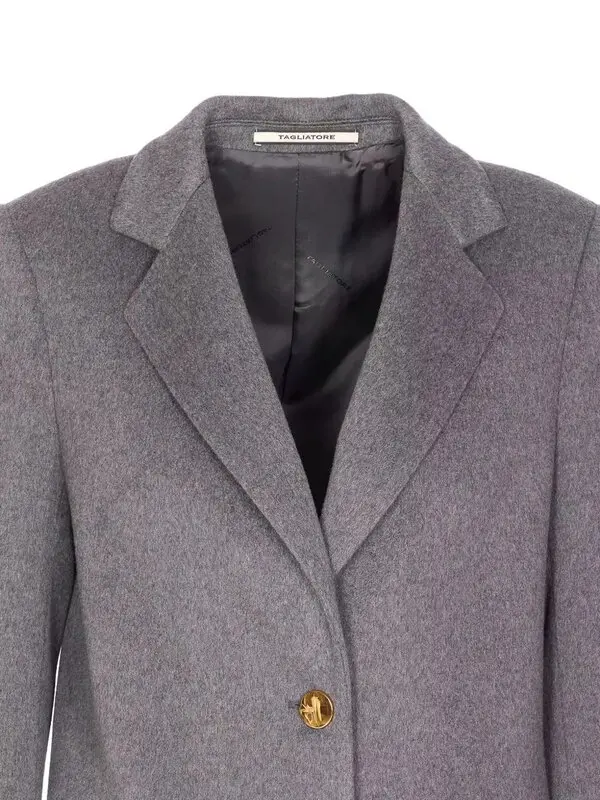 Tagliatore Buttoned Cashmere Coat