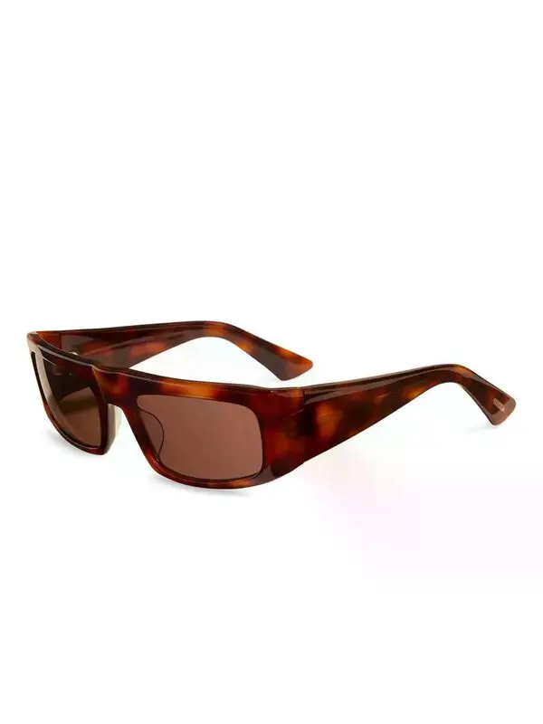 Khaite Rectangle-frame Sunglasses