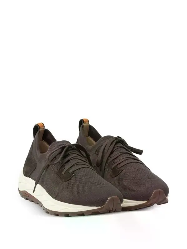 HENDERSON BARACCO Suede Panelled Sneakers